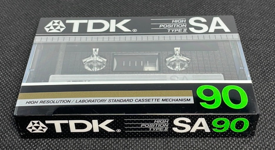 TDK SA - 1984 - US - Blank Cassette Tape - New Sealed