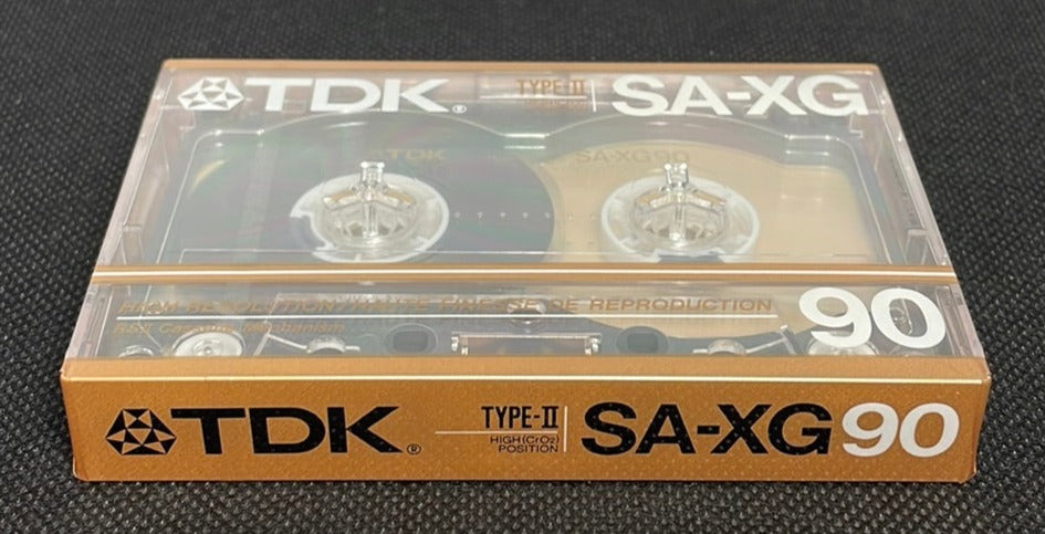 TDK SA-XG - 1986 - US - Blank Cassette Tape - New Sealed