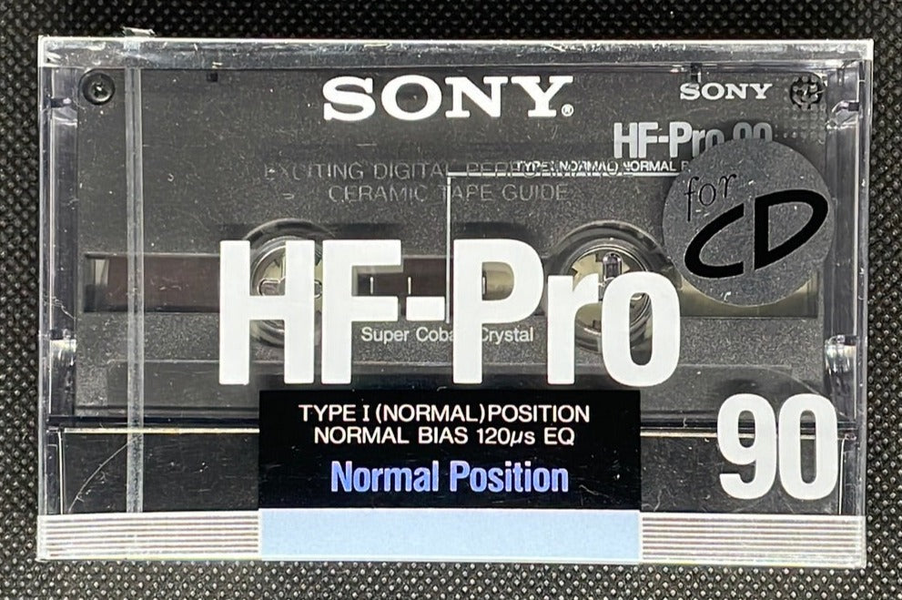 SONY HF-Pro - 1987 - JP - Blank Cassette Tape - New Sealed