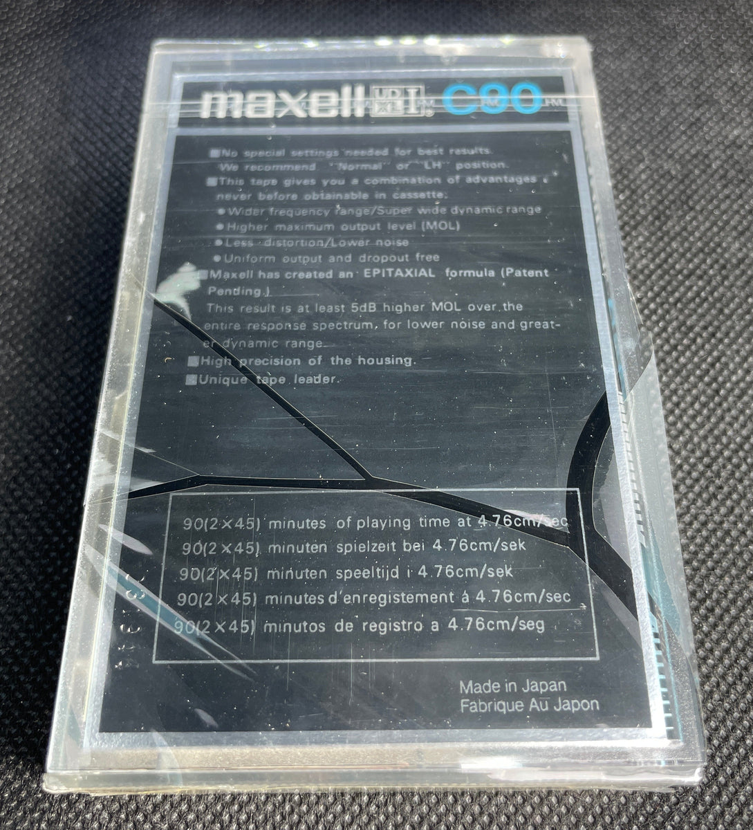 Maxell UDXL-I - 1977 - US/EU - Blank Cassette Tape - New Sealed