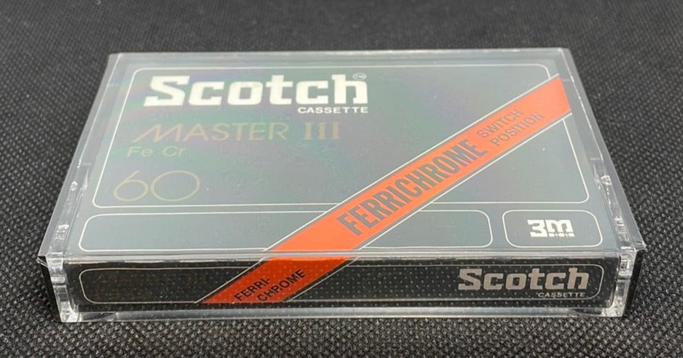 Scotch Master III - 1979 - US - Blank Cassette Tape - New Sealed