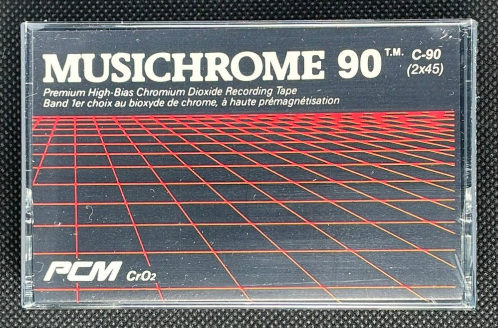 PCM Musichrome - Type 2 Blank Cassette Tape - New Sealed