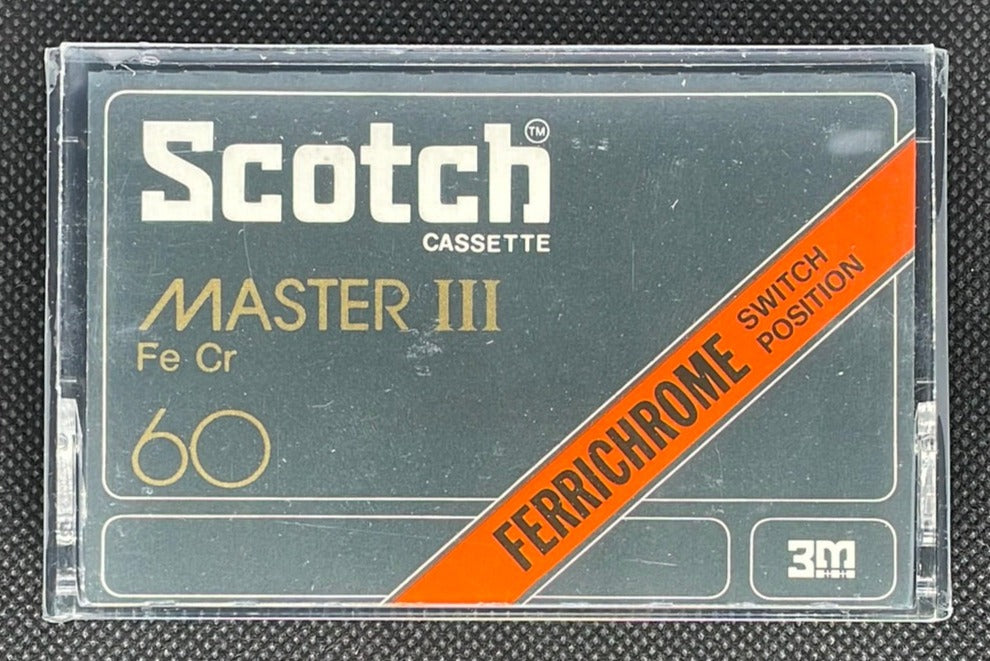 Scotch Master III - 1979 - US - Blank Cassette Tape - New Sealed