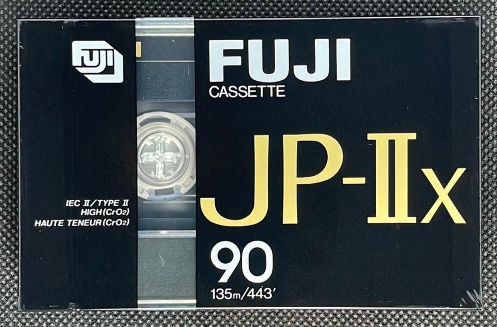 FUJI JP-IIx - 1990 - EU - Blank cassette Tape - New Sealed