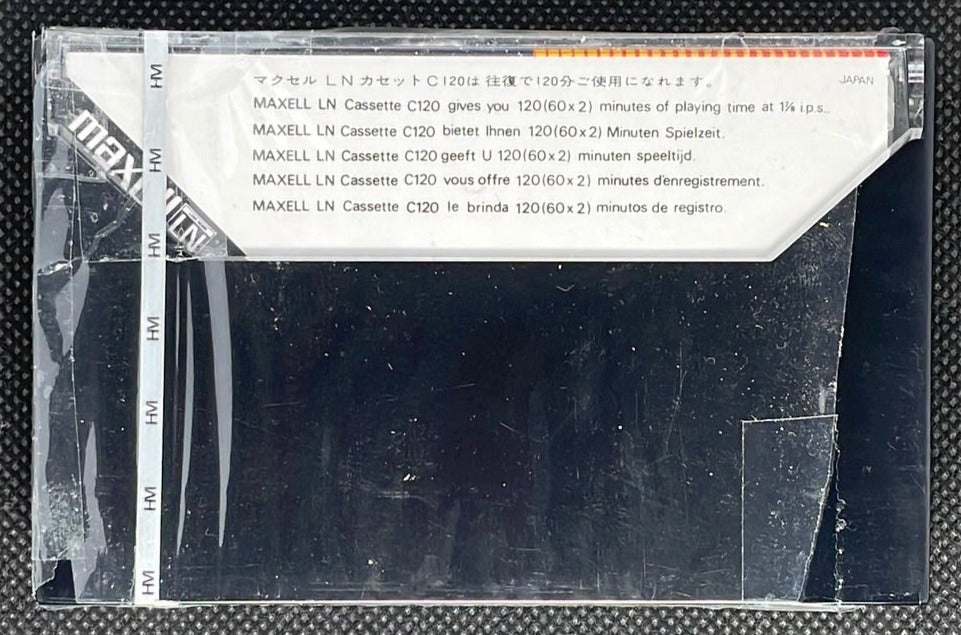 Maxell LN - 1972 - US - Blank cassette Tape - New And Sealed