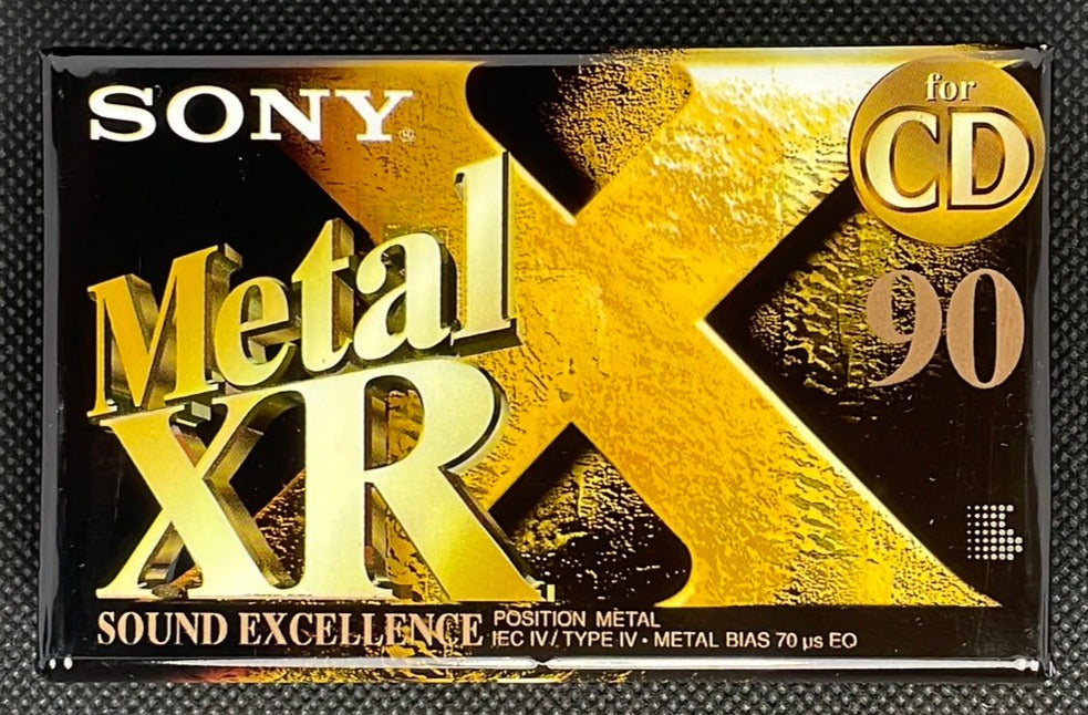 Sony Metal XR - 1998 - EU - Blank Cassette Tape - New Sealed