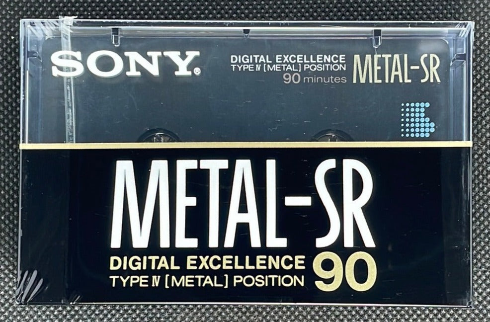 Sony Metal SR - 1989 - US - Blank Cassette Tape - New Sealed