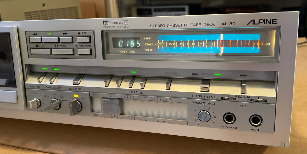Alpine AL80 Cassette Deck
