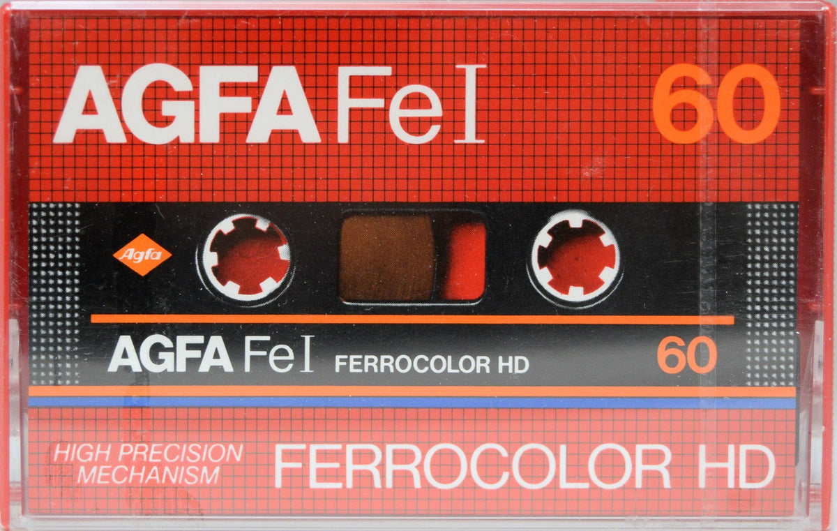AGFA Ferrocolor HD 1982 - Blank Cassette Tape - New Sealed