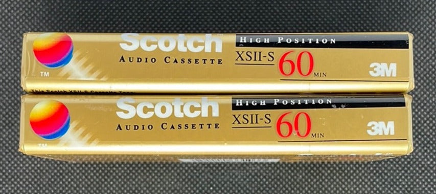 Scotch XSII-S - 1993 - EU - Blank Cassette Tape - New Sealed