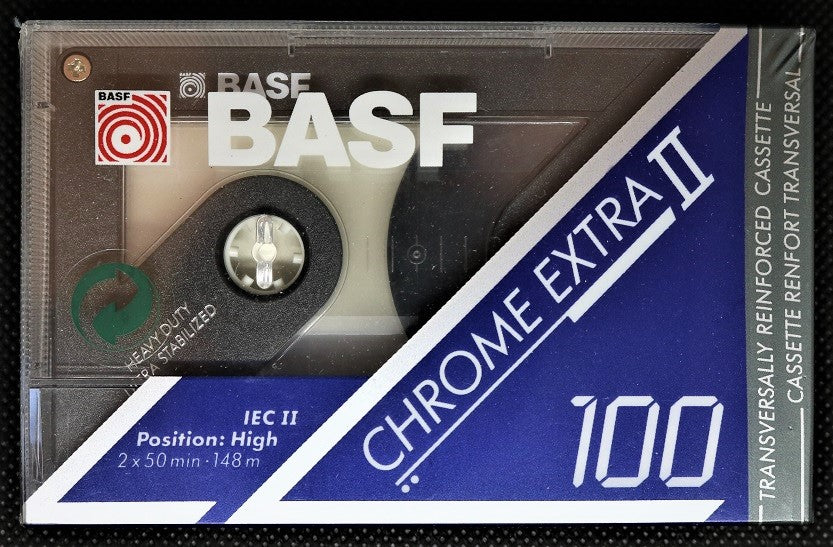 BASF Chrome Extra II - 1991 - EU - Blank Cassette - New & Sealed