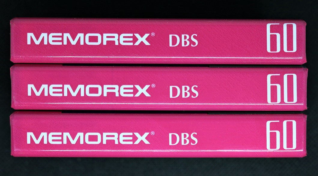 Memorex DBS - 1991 - US - Blank Cassette Tape - New Sealed