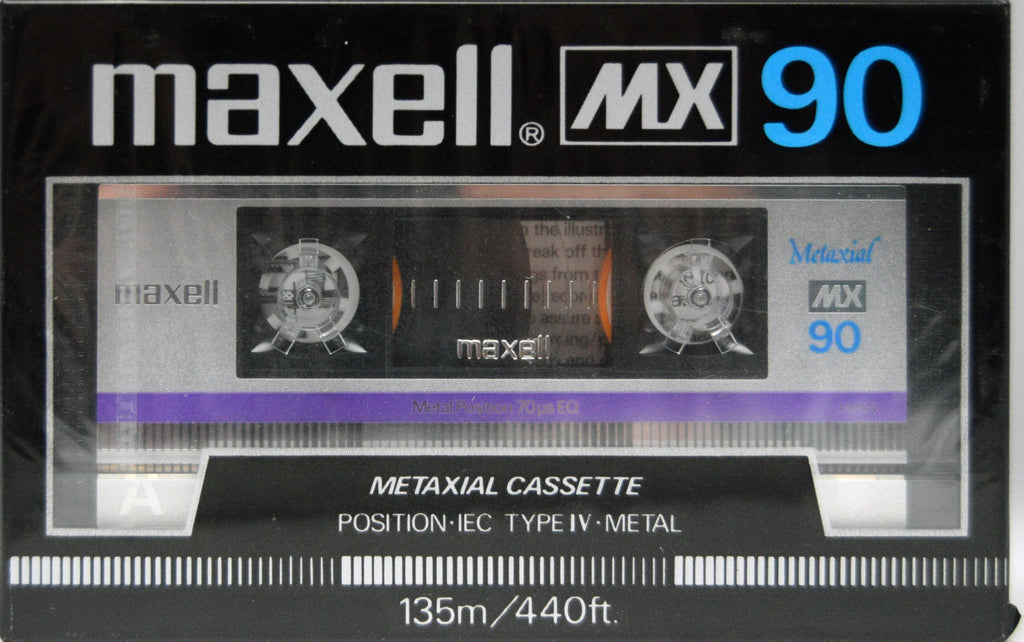Maxell MX - 1985 - US - Blank Cassette - New And Sealed