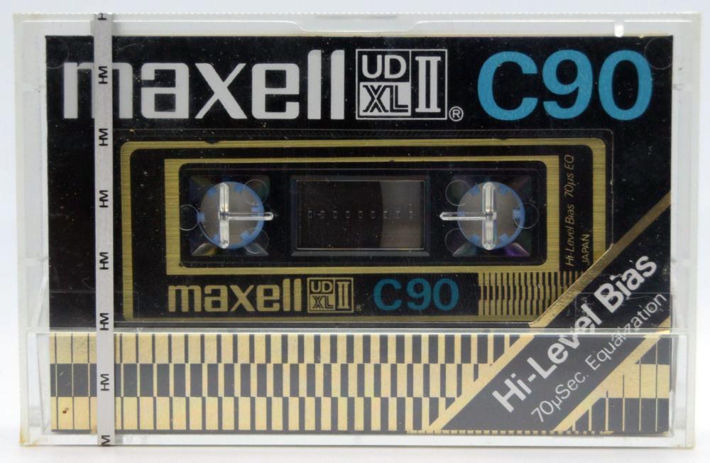 Maxell UDXL-II - 1977 - Blank Cassette Tape - New Sealed