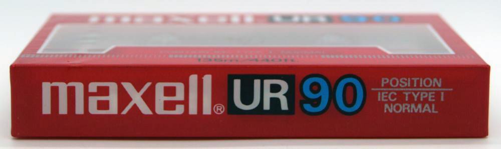 Maxell UR - 1986 - Blank Cassette Tape - New Sealed