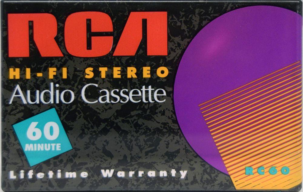 RCA Cassette - 1998 - US - Blank Cassette Tape - New Sealed