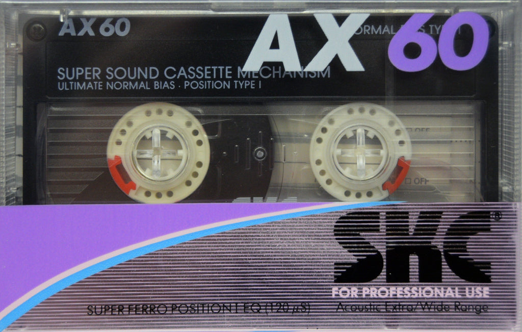 SKC AX - 1987 - EU - Blank Cassette Tape - New Sealed