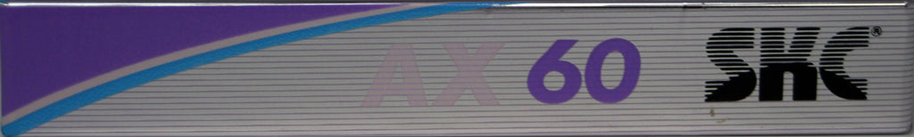 SKC AX - 1987 - EU - Blank Cassette Tape - New Sealed