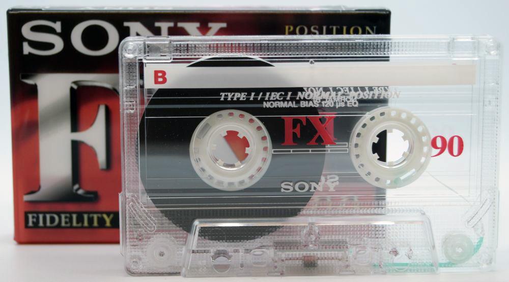 SONY FX - 1998 - EU - Blank Cassette Tape - New Sealed