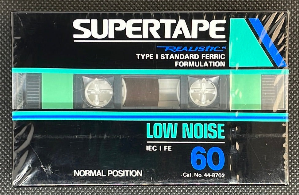 Realistic Supertape LN - 1992 - US - Blank Cassette Tape - New Sealed