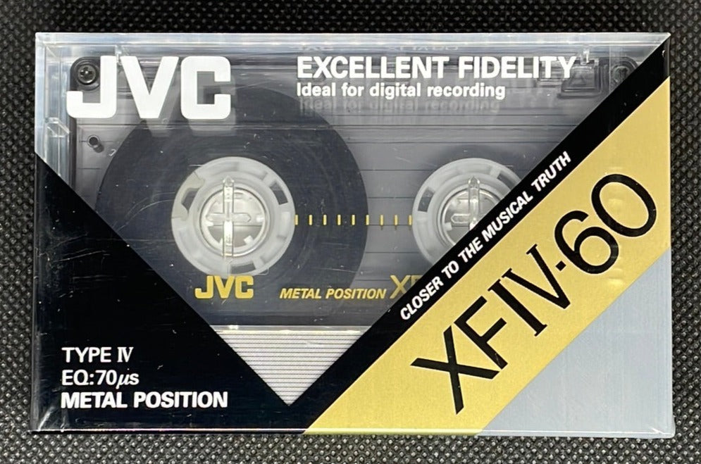 JVC XF-IV - 1990 - EU - Blank Cassette Tape - New Sealed